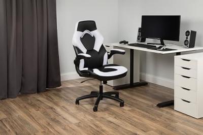 Cina Sedile da gioco a schiena alta regolabile in altezza stile da corsa 360 girante per sala giochi per computer in vendita