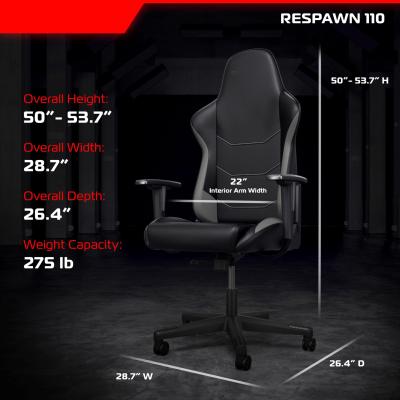 Cina Moderno design ergonomico PC Computer Chair Gaming con poggiatesta integrato colore personalizzato in vendita
