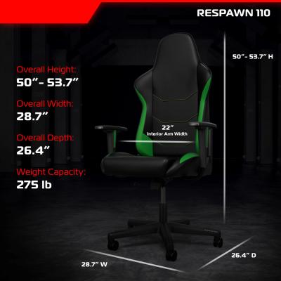 中国 360回回転と統合頭部支架の高度調節可能なリクライナーゲームチェア 販売のため