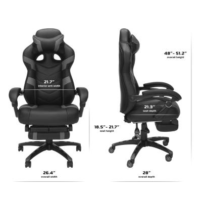 中国 モダンなデザインとリクライナー機能を持つ統合ヘッドレスト エルゴノミックコンピュータチェア 販売のため