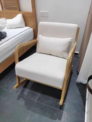 China Customized Color Modern Rocking Chair for Bathroom Sitting Living Room Relax Sofa Chair for sale