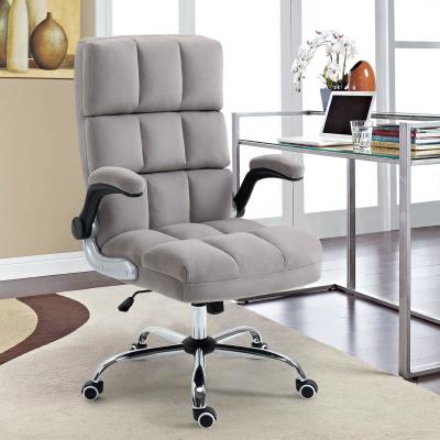 Cina Home Office Computer Desk Chair con ruote a schiena media regolabile tipo di metallo girevole in vendita