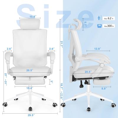 Cina Executive High Back Office Chair con 360 giri e supporto lombare regolabile 2D in vendita