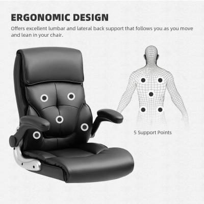 China Customized Color High Back Lift Chair Linen Fabric Executive Office Chair for Home Office for sale