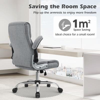 Cina Moderno stile di design sedie per computer a schiena alta con supporto lombare in vendita