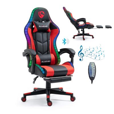 China Get the Ultimate Gaming Experience with this Leather RGB Racing Computer Gaming Chair for sale