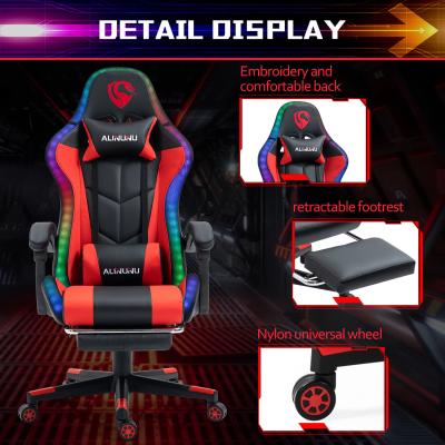 China Krijg de ultieme gaming ervaring met deze leer RGB Racing Computer Gaming Chair Te koop
