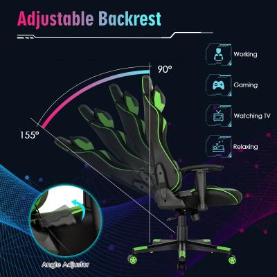Cina Sedia da gioco ergonomica da corsa regolabile per adulti in vendita