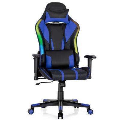 Cina ALINUNU Metal Type Aluminum Racing Ergonomic Gaming Chair con supporto lombare regolabile in vendita