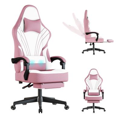 Cina Moderno design pelle sintetica ergonomico sedia da gioco per computer con poggiapiedi ALINUNU in vendita