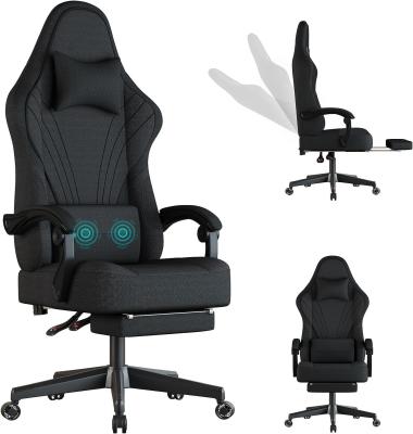Cina Specifico Silla Gamer Sedile ergonomica per giochi di pelle sintetica e poggiapiedi inclusi in vendita