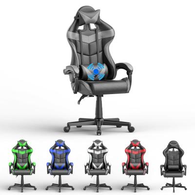 Metal Type Iron Ergonomic Gamer Chair with Massage and Adjustable Height