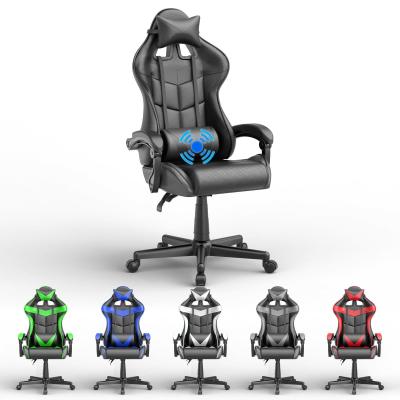 Silla ergonómica para jugadores con masaje de altura ajustable y peso del artículo 14.3 libras