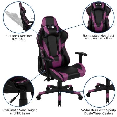 Cina Racing Office Computer ergonomico PC Sedile girevole regolabile di ALINUNU Modern Design in vendita