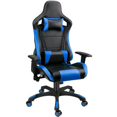 Cina Poltrona da gioco da ufficio a colori personalizzati con schiena alta in cuoio in PU in vendita