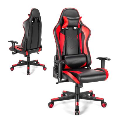 Cina Sedia da gioco da corsa ergonomica regolabile con supporto lombare e regolazione in altezza in vendita