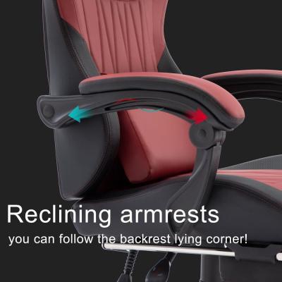 Cina Sedia girevole ALINUNU Sedia ergonomica per computer per giochi con poggiatesta e supporto lombare in vendita
