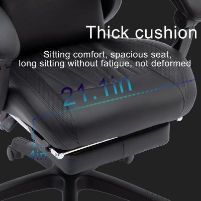 Cina Sedia giratoria ergonomica regolabile in altezza con poggiatesta e supporto lombare in vendita