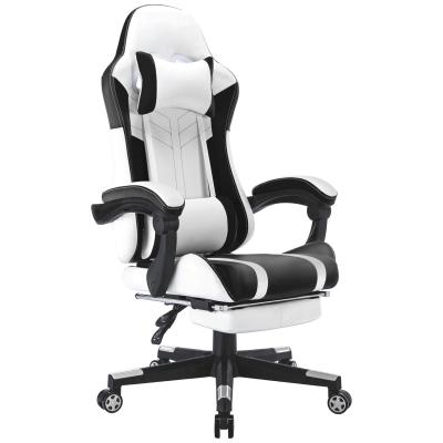China Cadeira de jogos de computador de corrida ergonômica para adultos Altura ajustável e design giratório à venda