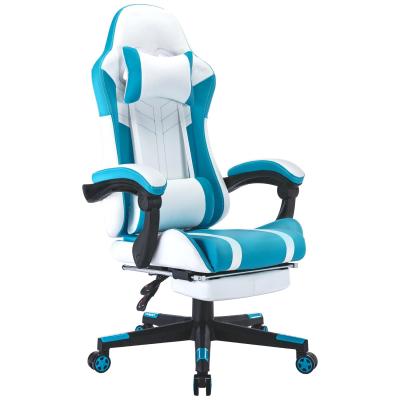 China Modern Design Style Ergonomic Racing Computador Cadeiras de jogo com apoio de pé 3 elevador de gás à venda
