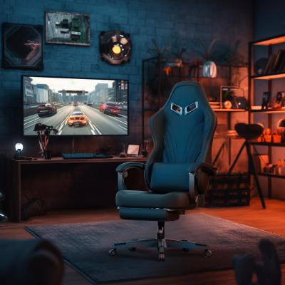 Cina ALINUNU Sedile da gioco per computer ergonomica con poggiapiedi in vendita