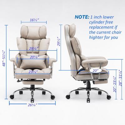 Cina Scaffale girevole in cuoio in PU con schiena alta per comfort in vendita