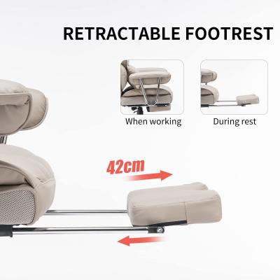 Cina Scaffale girevole in cuoio in PU con schiena alta per comfort in vendita