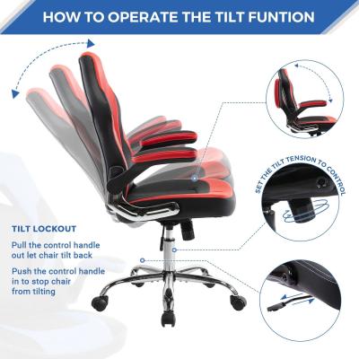 Cina Sedia da gioco ergonomica a colori personalizzati con supporto lombare da ALINUNU in vendita