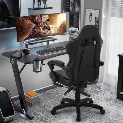 Cina ALINUNU Moderna stoffa supporto lombare ergonomico Computer sedia da corsa con poggiapiedi in vendita