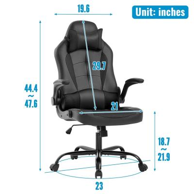 Cina 360 giratori/ regolazione altezza/ funzione recliner PC sedia da gioco colore personalizzato per adulti in vendita