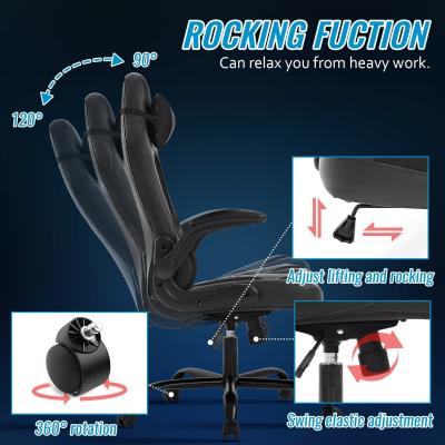 Cina 360 giratori/ regolazione altezza/ funzione recliner PC sedia da gioco colore personalizzato per adulti in vendita
