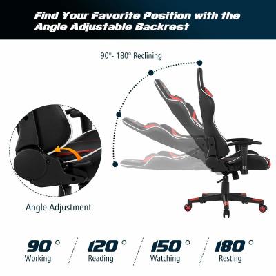 China Adjustable Height Computer Gaming Racing Chair for Office Ergonomic Gaming Chairs for sale