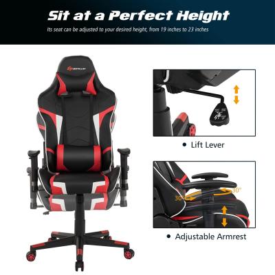China Adjustable Height Computer Gaming Racing Chair for Office Ergonomic Gaming Chairs for sale