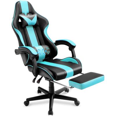 China Racing gaming stoelen voor volwassen tieners Draaiende stoel Product afmetingen 24