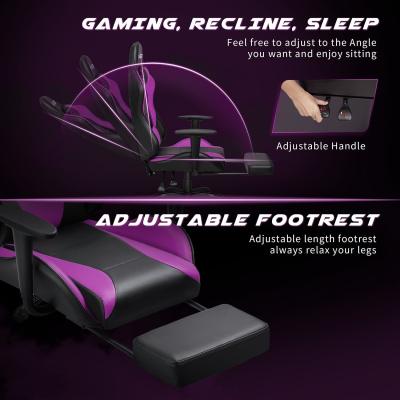 China 360 Swivel Gaming Chair with Footrest ALINUNU Racing Customized Services for sale