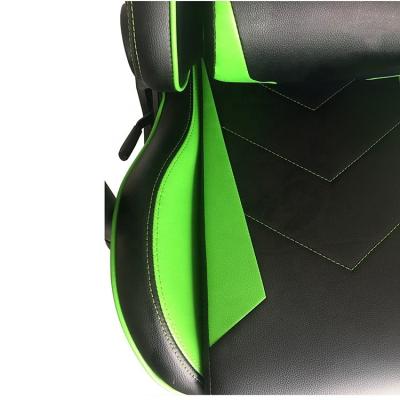Cina Mobili da ufficio Sedile girante ergonomica verde con appoggio per braccio e altezza regolabili in vendita
