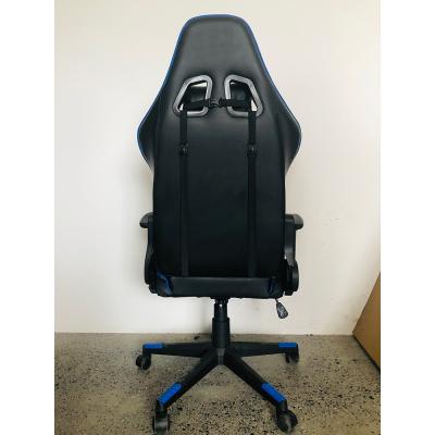 China Adjustable 2d Armrest Racing Gaming Chair with Synthetic Leather and Racing Design for sale