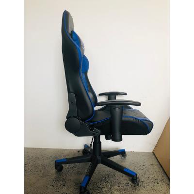 China Adjustable 2d Armrest Racing Gaming Chair with Synthetic Leather and Racing Design for sale
