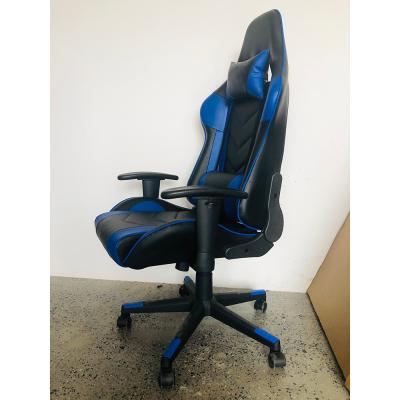 China Adjustable 2d Armrest Racing Gaming Chair with Synthetic Leather and Racing Design for sale