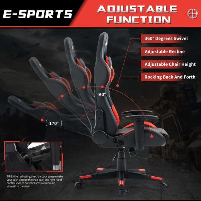 China ALINUNU Racing Game Chair Hoogteverstelbare draaibare kantoor PC Computer Gaming Chair Te koop
