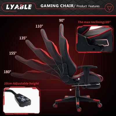 Cina Porta il tuo gioco al livello successivo con ALINUNU High Back Gaming Chair e Footrest in vendita