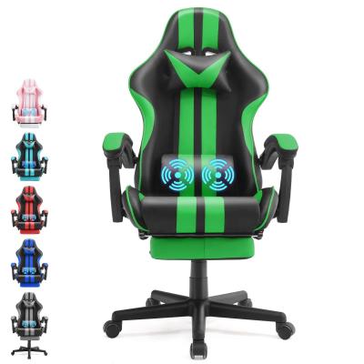 China ALINUNU Ergonomic Racing Style PC Game Cadeira de computador com apoio de cabeça e apoio lombar à venda