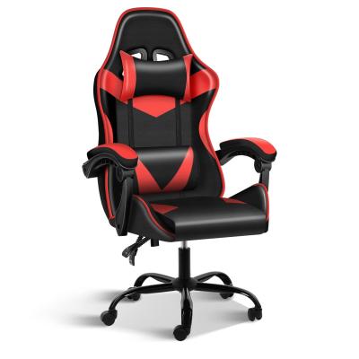 中国 人造革 レーシング オフィス コンピュータ ビデオ ゲーム チェア 調整可能な回転 25.3lbs 販売のため