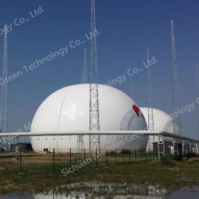 Cina Serbatoio di immagazzinamento a doppia membrana di biogas in vendita