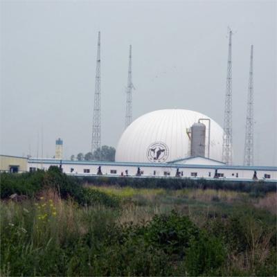 Cina 50 ‰ 200 000 m3 contenitore a doppia membrana di gas libero per i progetti di biogas in vendita