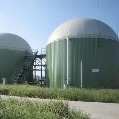 Cina Anti-corrosione doppia coppia di membrana di gas a prova di perdite per il magazzinaggio di biogas in vendita