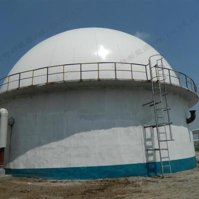 China Dual Membrane Gas Storage Dome , Industrial Gas Holder For Methane Storage for sale