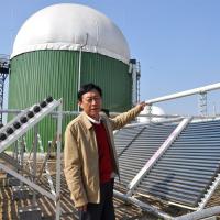 China UV Resistant Double Membrane Biogas Storage Tanks On Digester Auto Control for sale