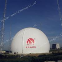 China Custom Spherical Biogas Storage Tanks Double Membrane Stand Alone Design for sale