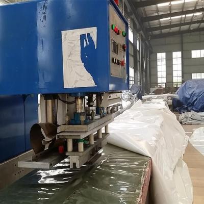 Cina Copertura di biogas PVC a membrana di fango rosso resistente agli acidi per il trattamento delle acque di bagnato in vendita